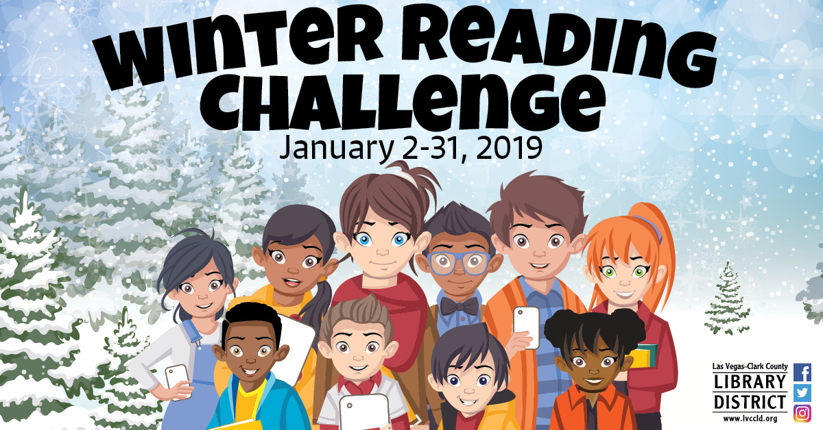 Win Cool Prizes in the Winter Reading Challenge! | Las Vegas-Clark ...