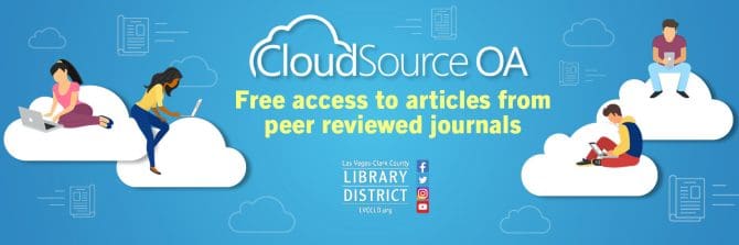Research Made Easy with CloudSource OA | Las Vegas-Clark County Library District